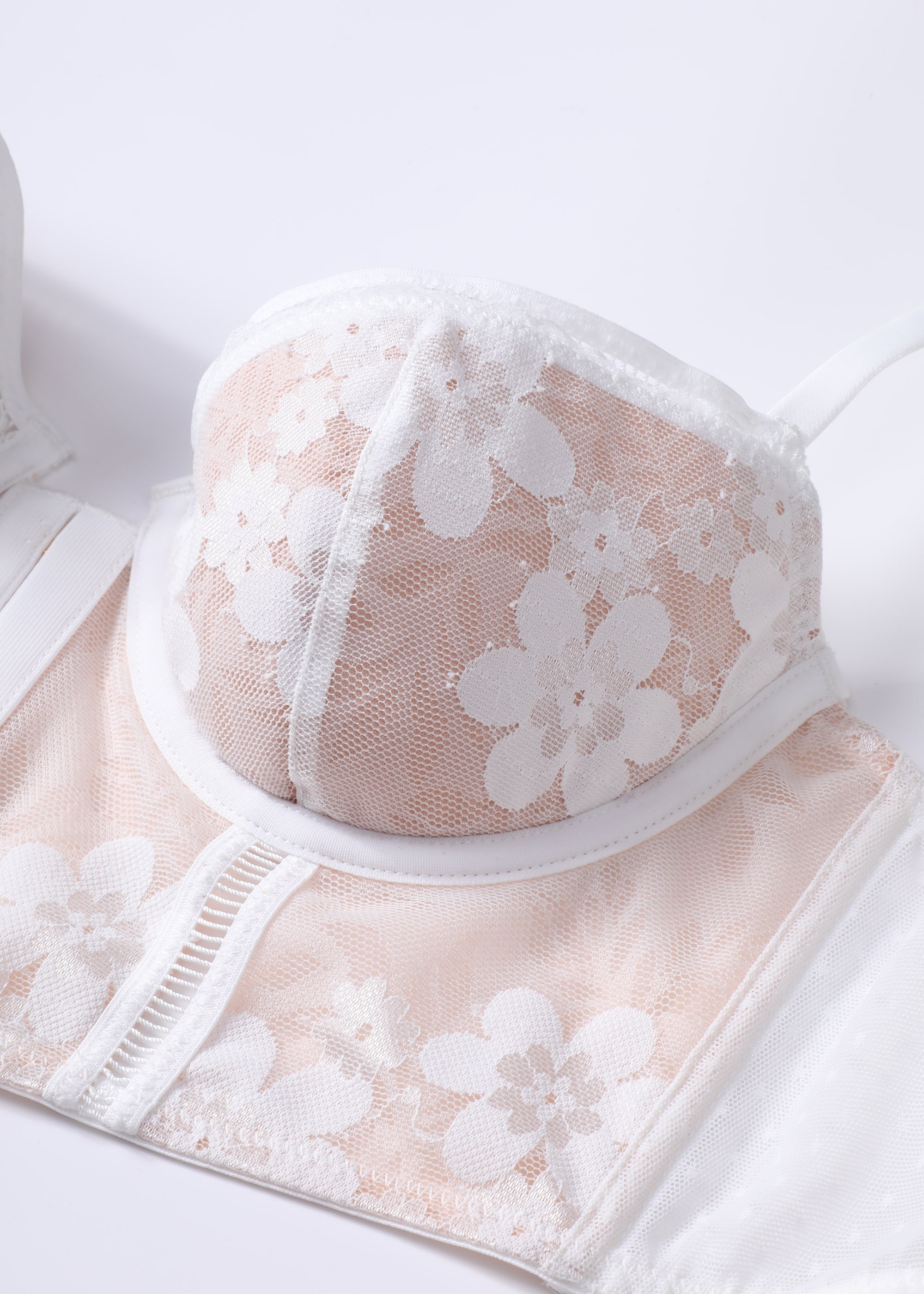 Underwired Lace Long Bra | Bold Elegance & Seductive Charm | UCALingerie
